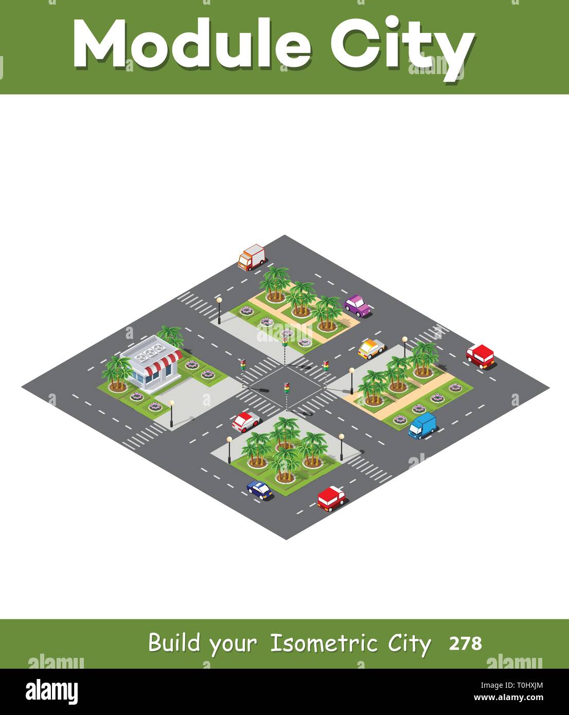 Intersection Stock Vector Images - Alamy