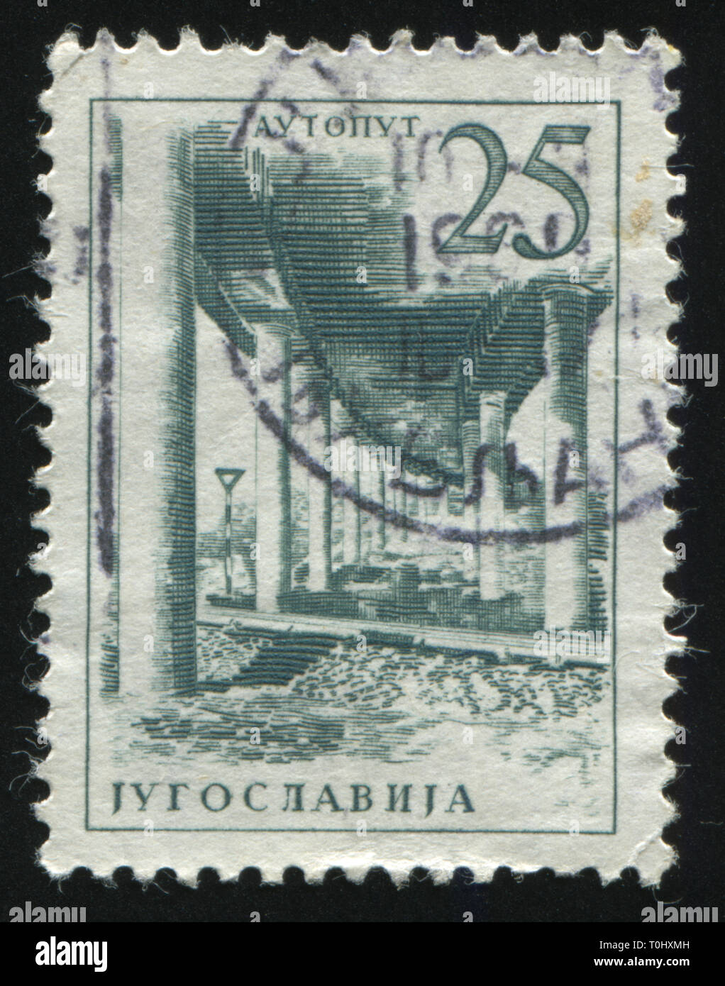 RUSSIA KALININGRAD, 12 NOVEMBER 2016: stamp printed by Yugoslavia ...