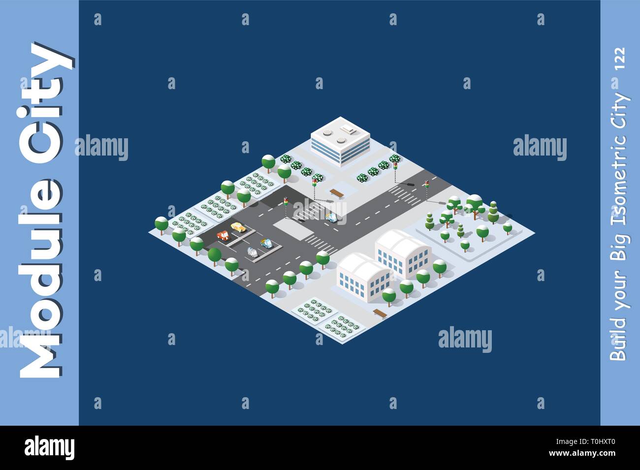 Ice city Stock Vector Images - Alamy