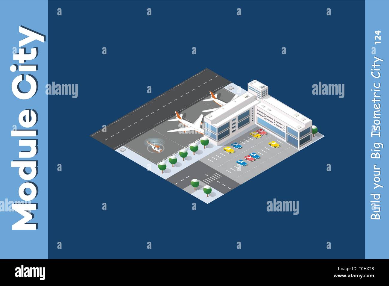 Building terminal international airport Stock Vector Images - Alamy