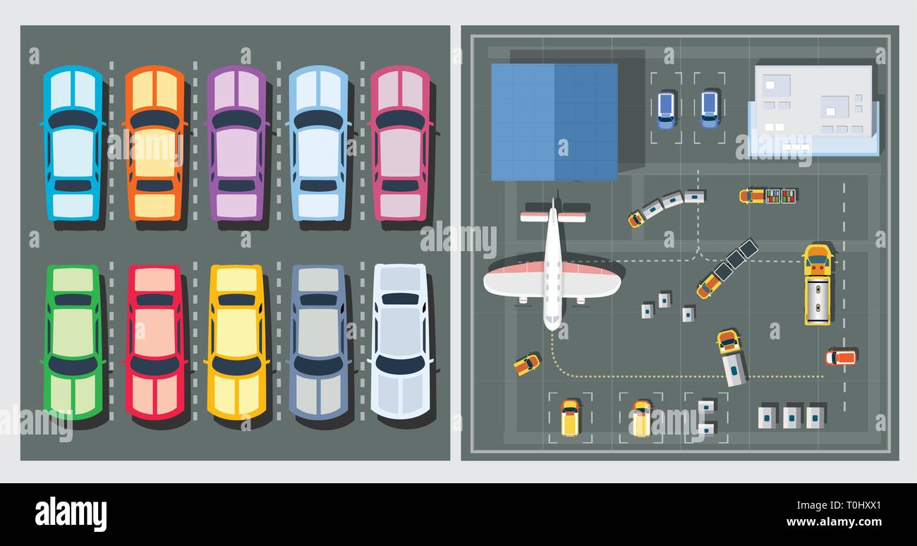 Top view of planes Stock Vector Image & Art - Alamy