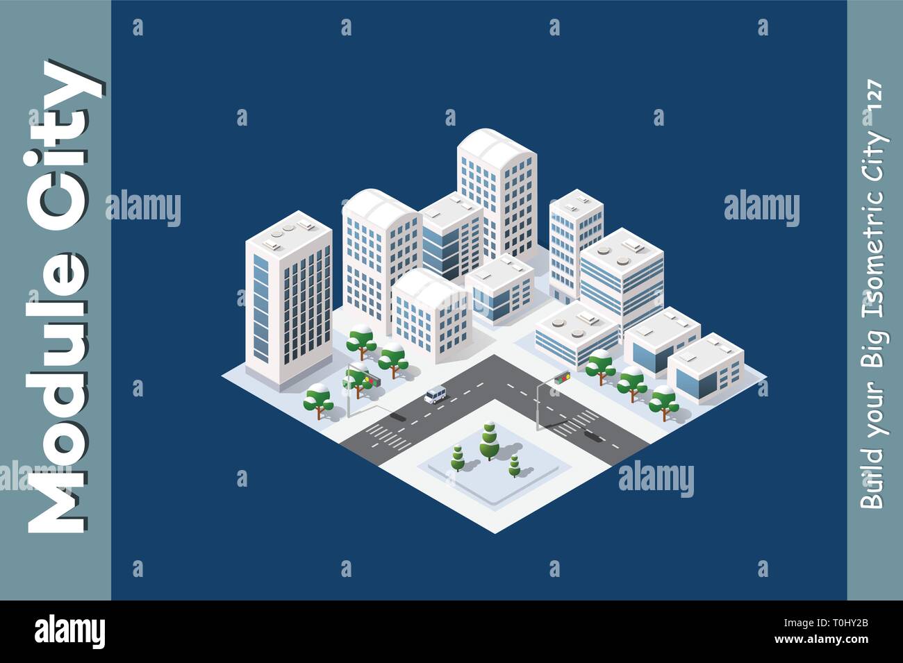 Winter exterior home Stock Vector Images - Alamy