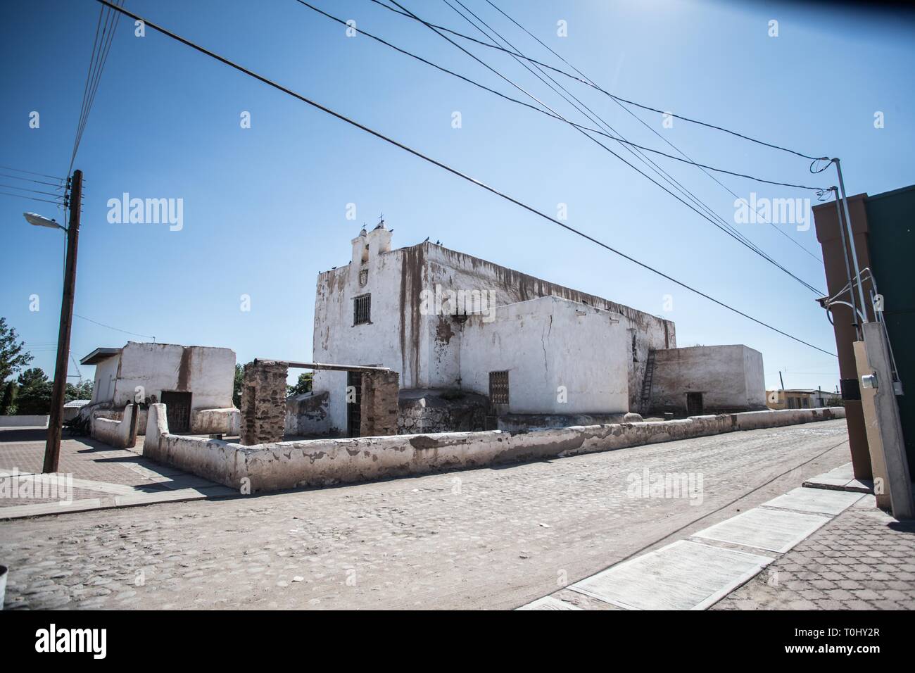 La Iglesia Antigua de Janos Chihuahua. San Felipe Santiago de Janos ...