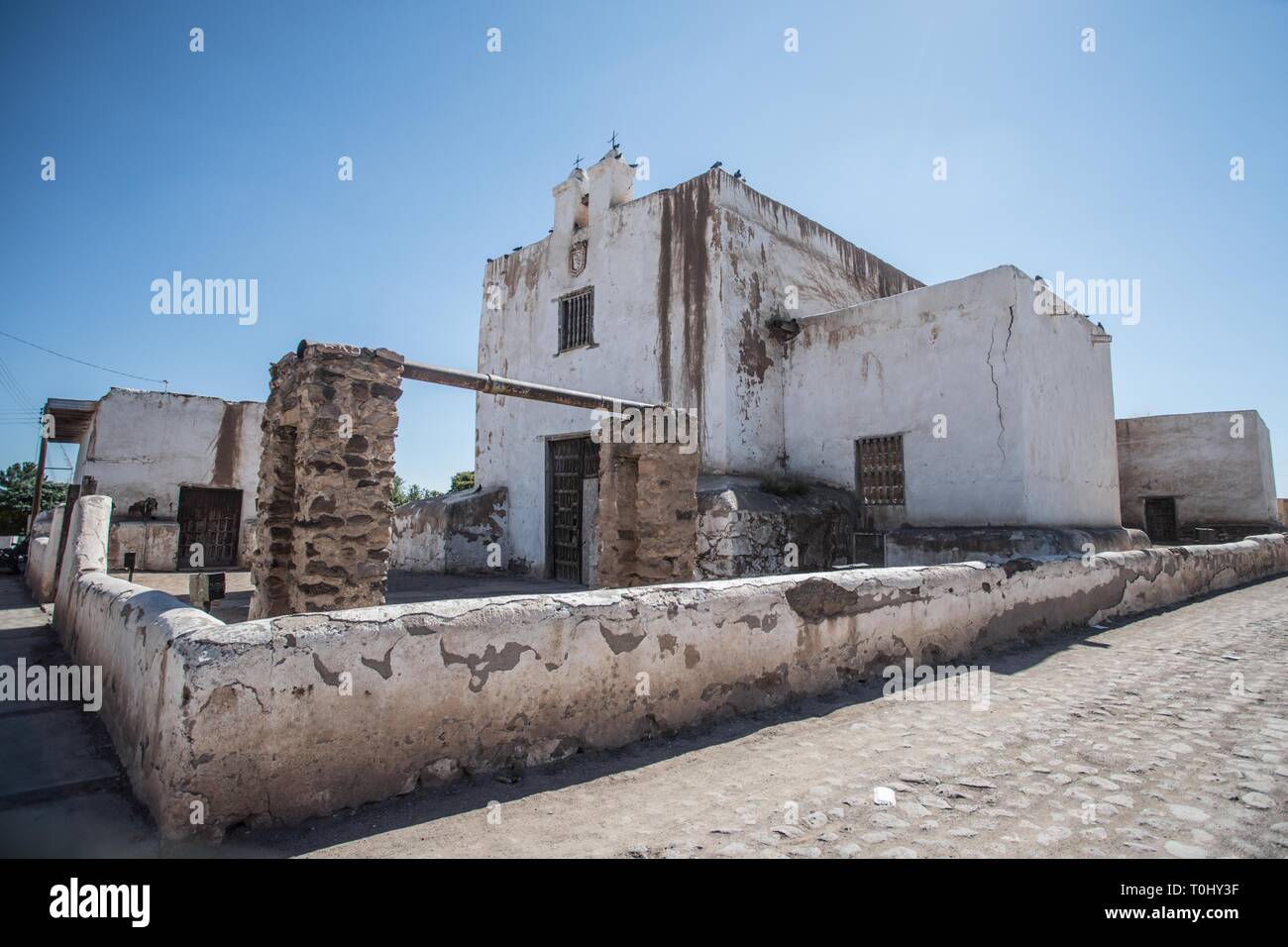 La Iglesia Antigua de Janos Chihuahua. San Felipe Santiago de Janos ...
