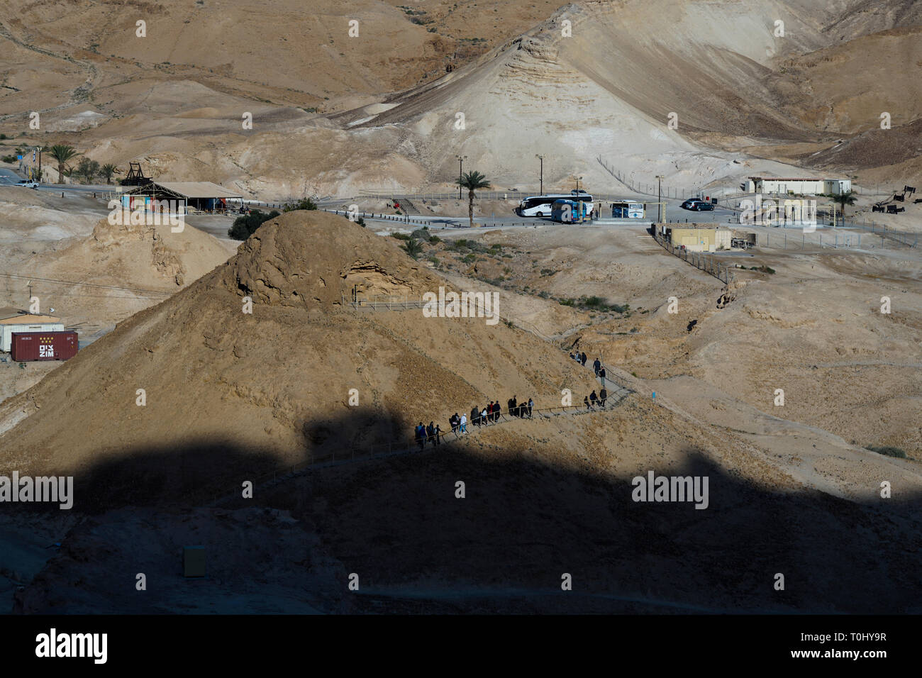 ISRAEL - MASADA - BUILT UNDER THE REIGN OF HEROD THE GREAT (37 AND 31 ...