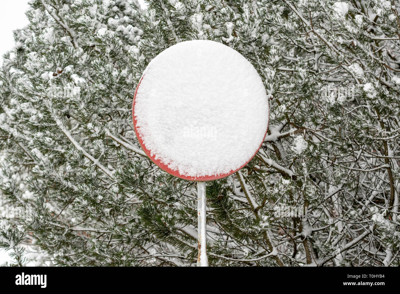 Snowstorm alert hi-res stock photography and images - Alamy