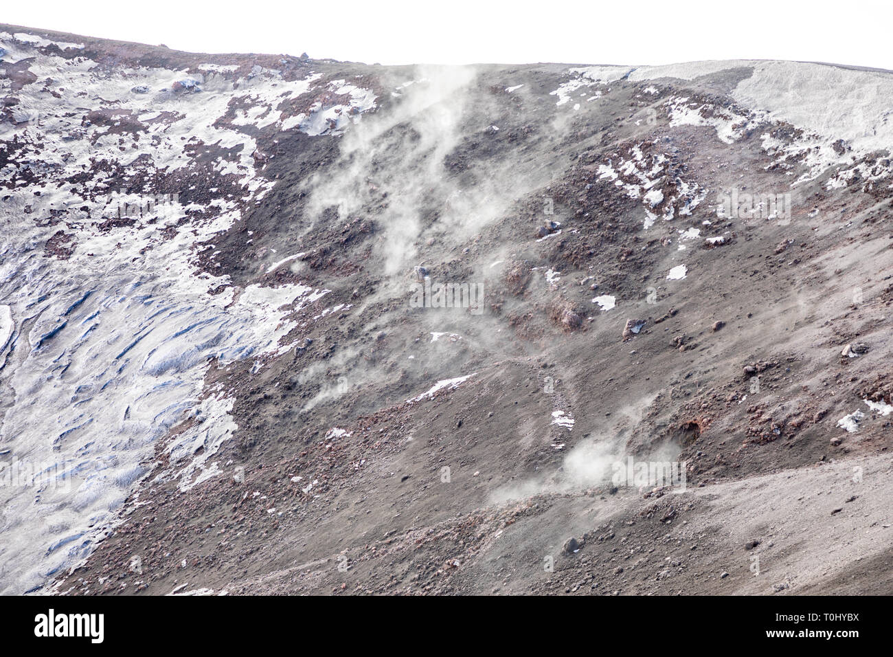 Close up view crater volcano hi-res stock photography and images - Alamy