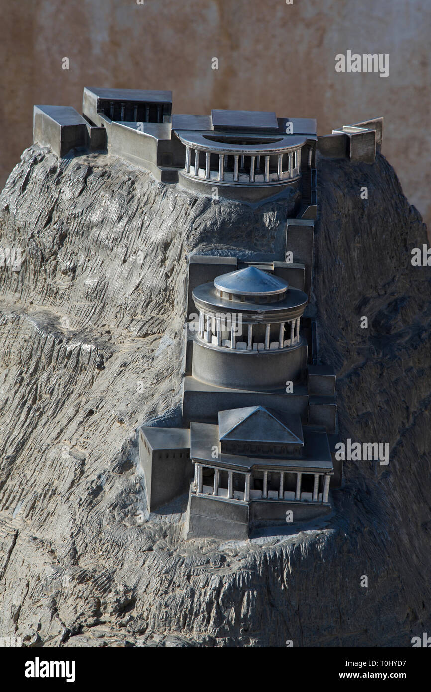 ISRAEL - MASADA - BUILT UNDER THE REIGN OF HEROD THE GREAT (37 AND 31 ...