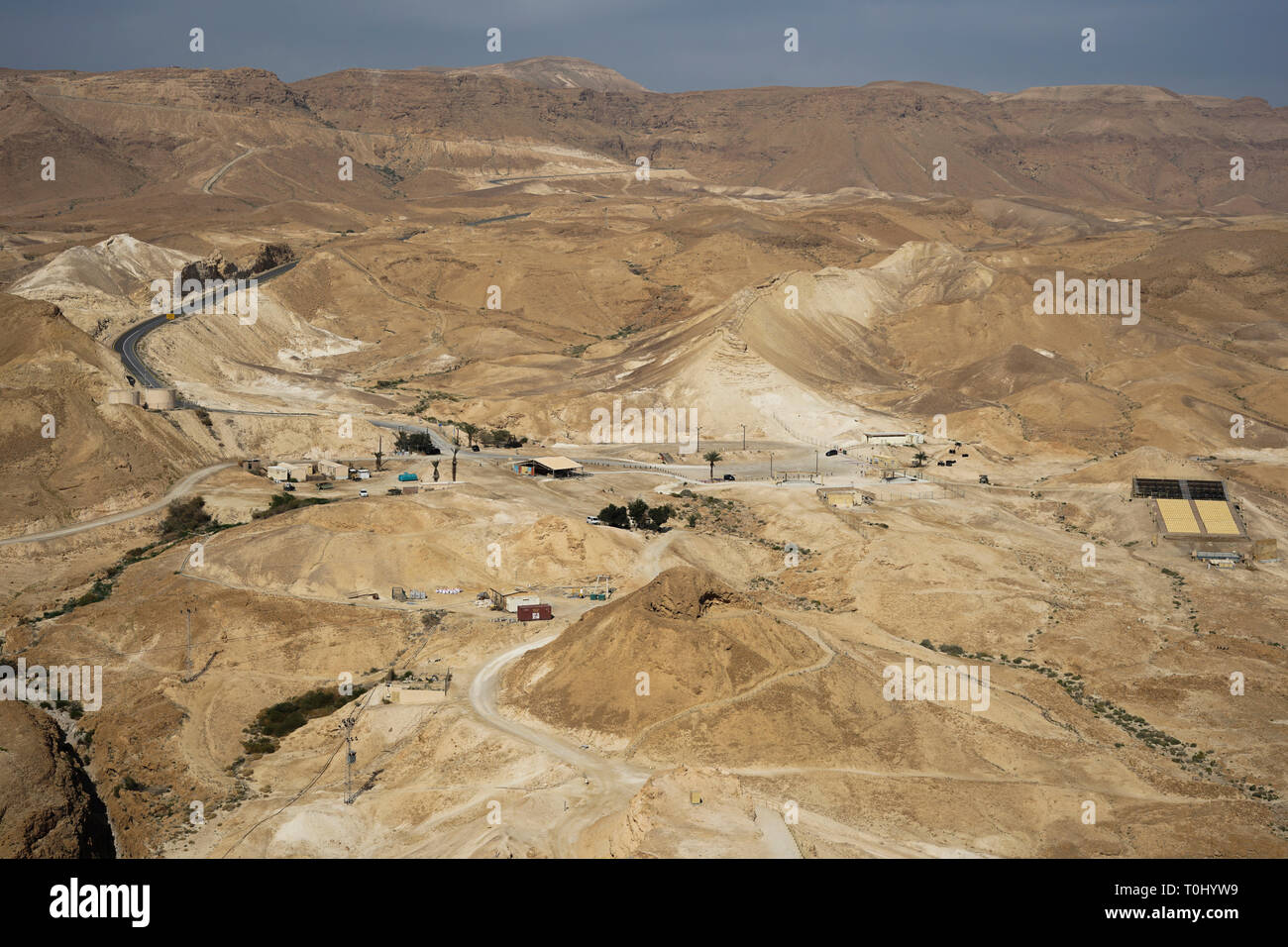 ISRAEL - MASADA - BUILT UNDER THE REIGN OF HEROD THE GREAT (37 AND 31 ...