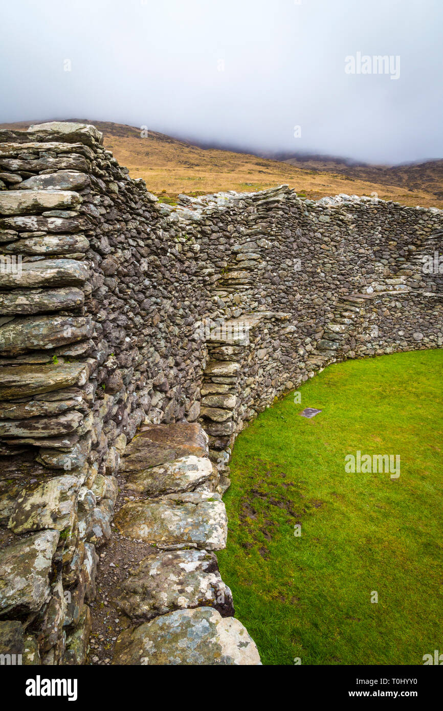 Staigue Stone Fort near Sneem, Co Kerry, Ireland Stock Photo - Alamy