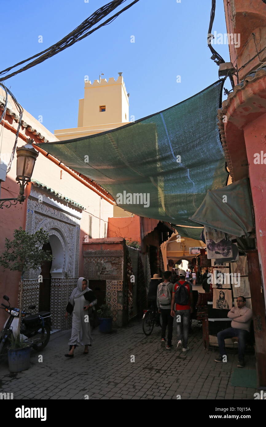 Mouassine marrakech hi-res stock photography and images - Alamy
