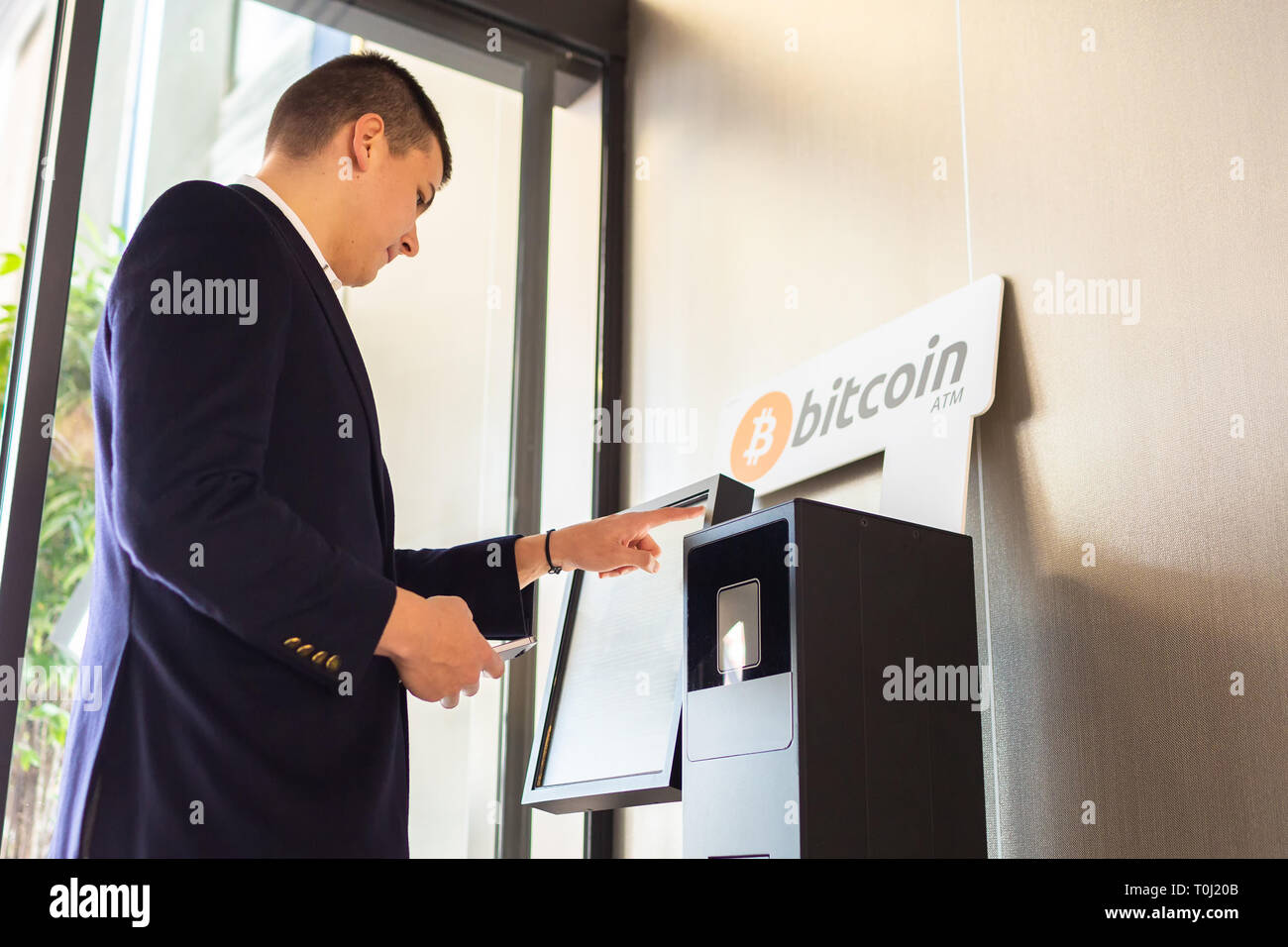 Crypto machine hi-res stock photography and images - Alamy