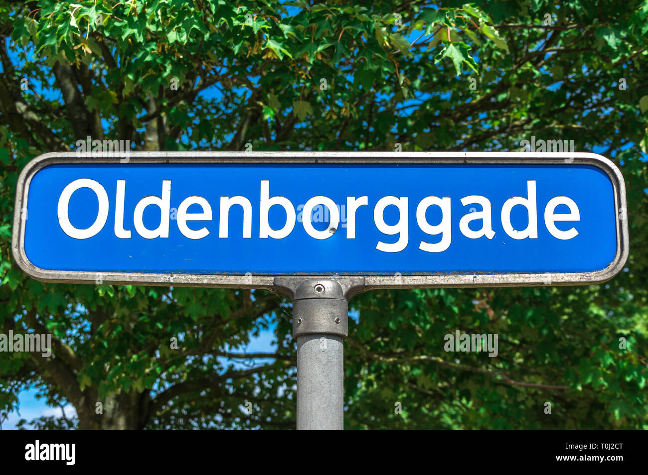 Danish street signs hi-res stock photography and images - Alamy