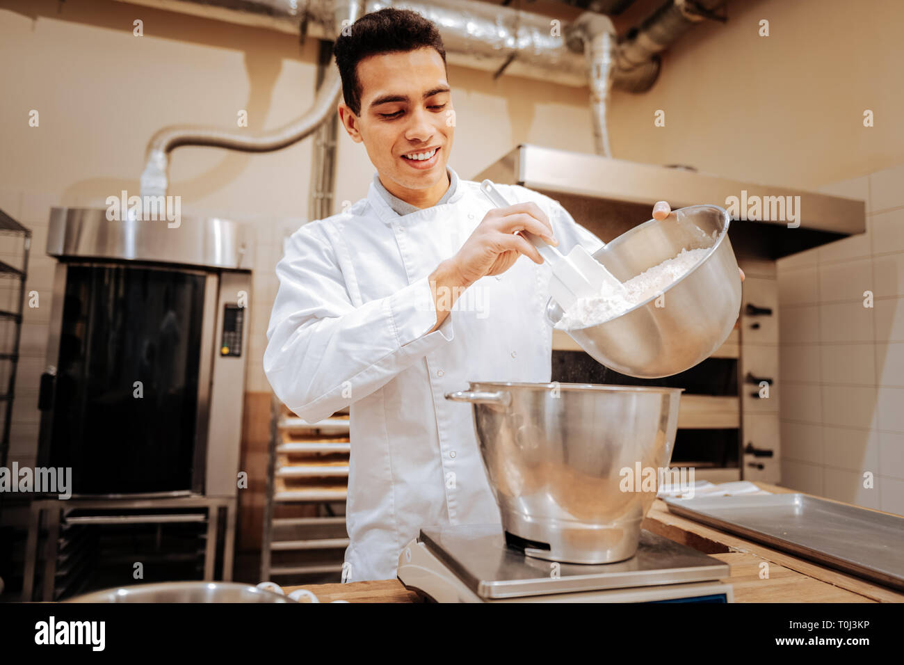 Busy bakery smiling hi-res stock photography and images - Alamy