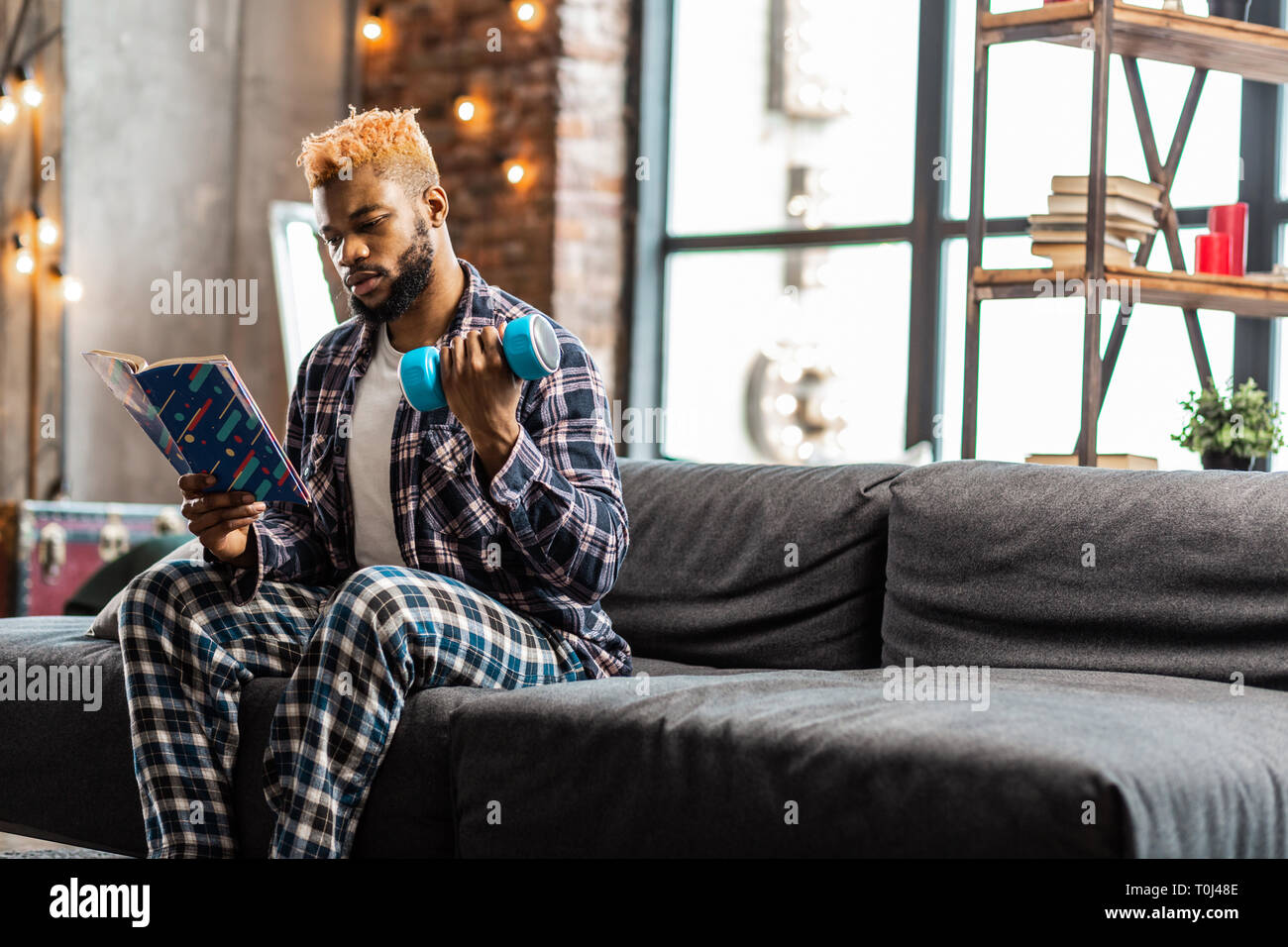 Doing daily exercises hi-res stock photography and images - Alamy