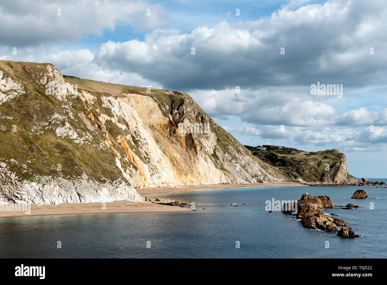View of Mupe Bay, on the Jurassic Coast, Dorset, UK Stock Photo - Alamy