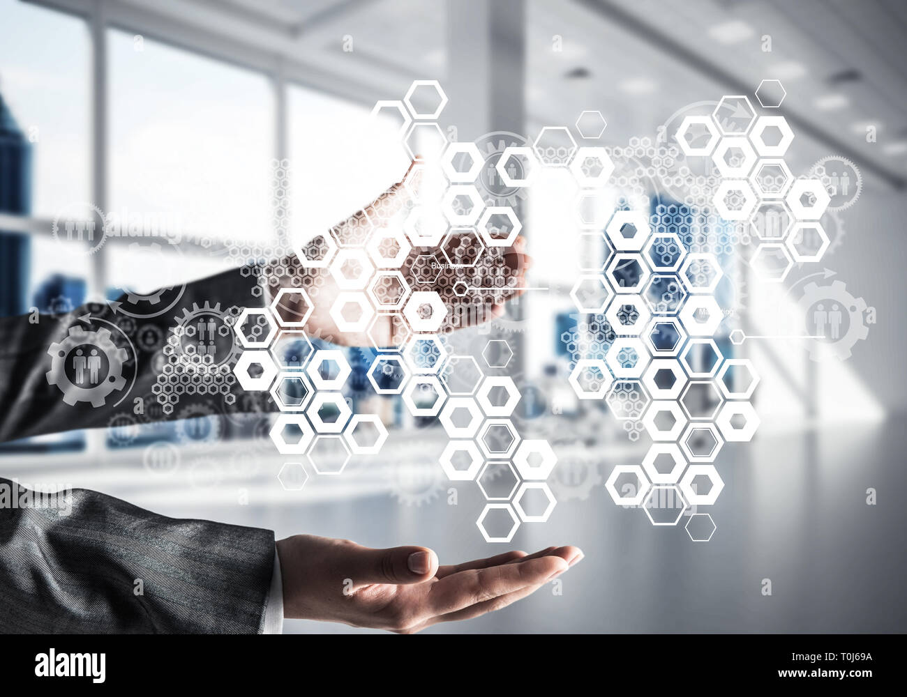 Modern technologies for successful business concept Stock Photo - Alamy