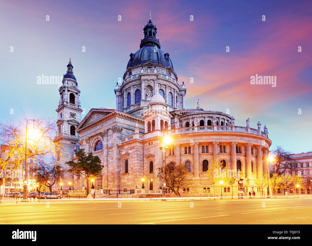 Budapest - St. Stephen basilica Stock Photo - Alamy