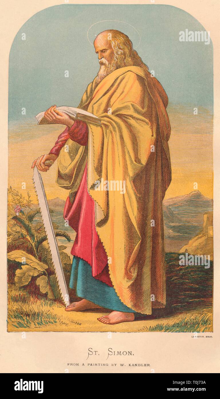 Martyred with st simon the zealot hi-res stock photography and images ...