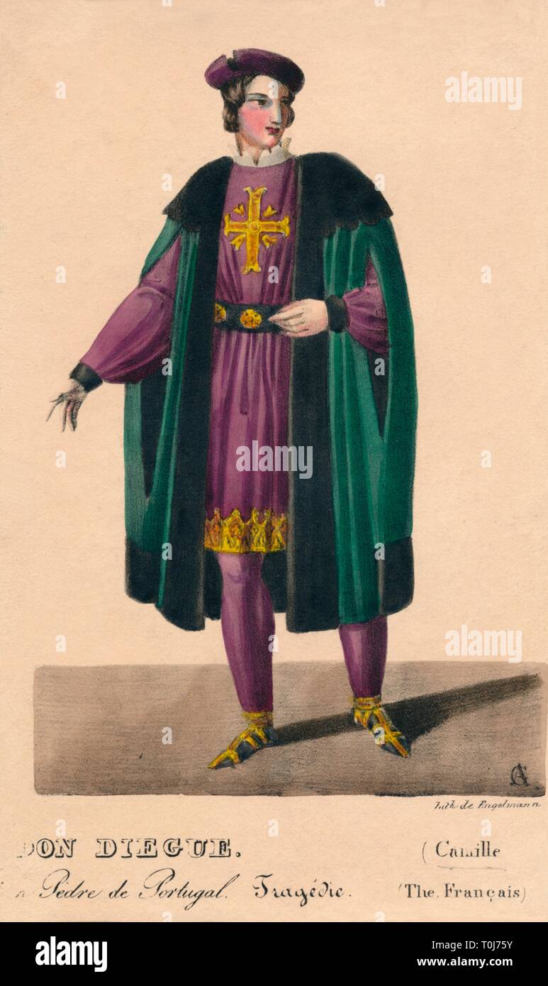 'Don Diegue', c1820s. Creator: Godefroy Engelmann Stock Photo - Alamy