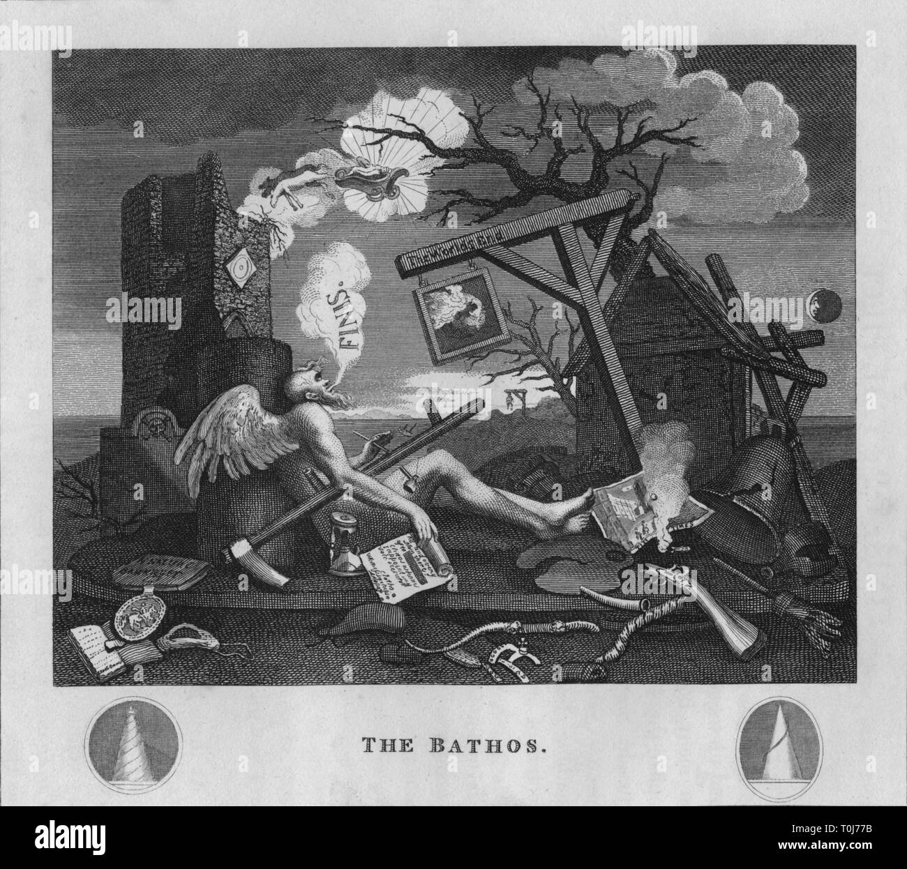 'The Bathos', 1807, (1827). Creator: Thomas Cook Stock Photo - Alamy