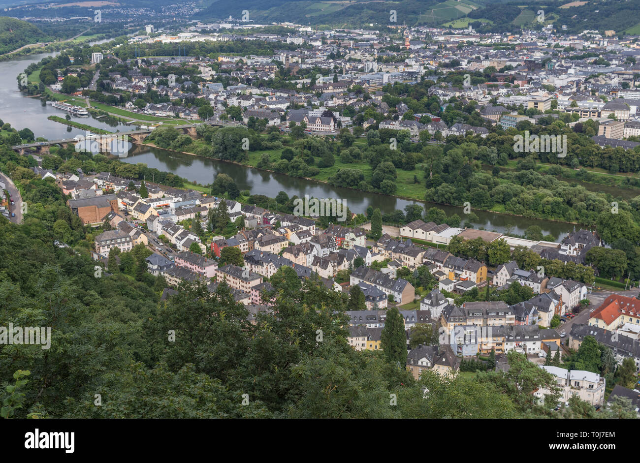 Trier, Germany - located on the banks of Moselle river, Trier is known ...