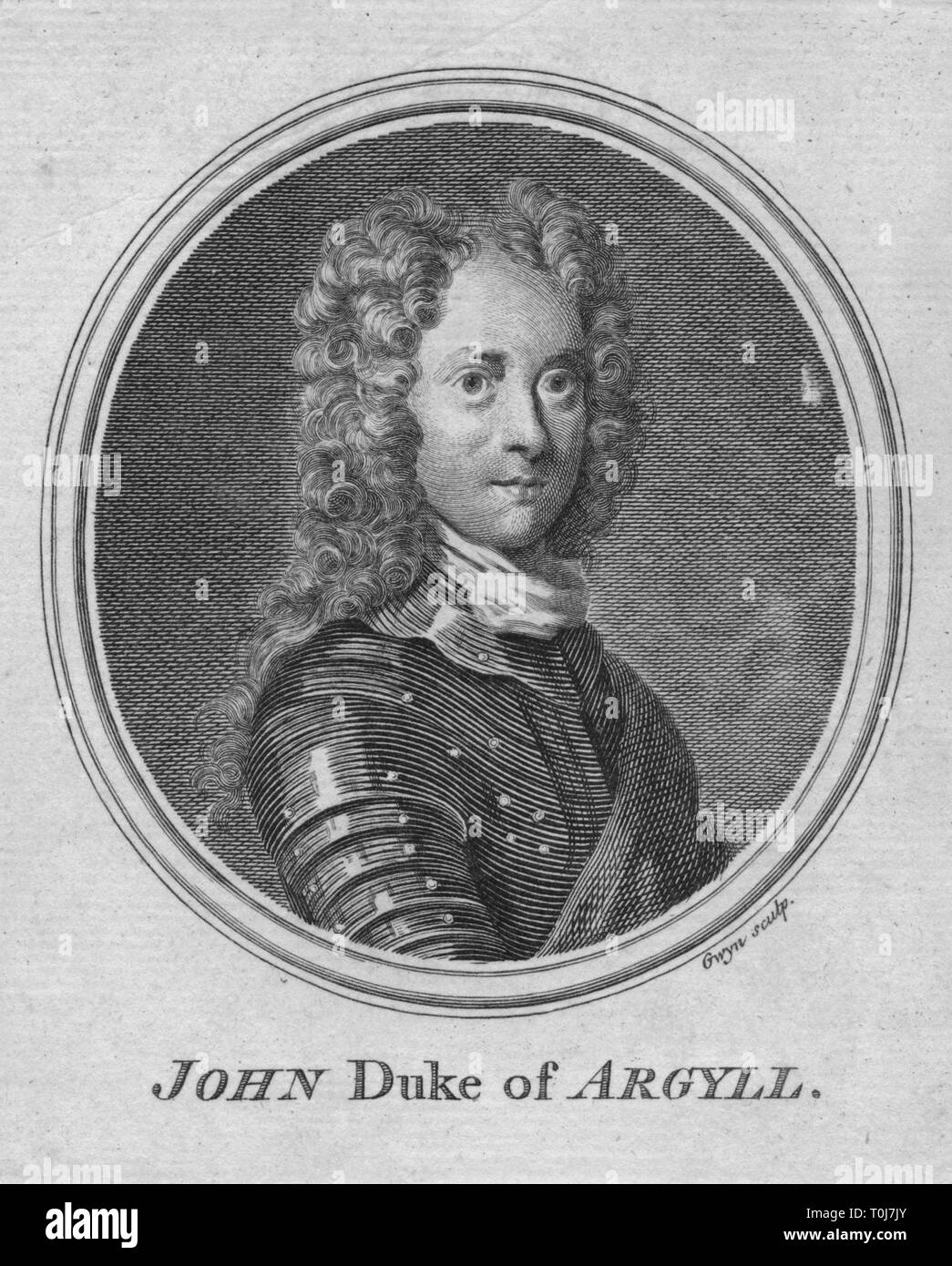 'John Duke of Argyll'. Creator: Gwyn Stock Photo - Alamy