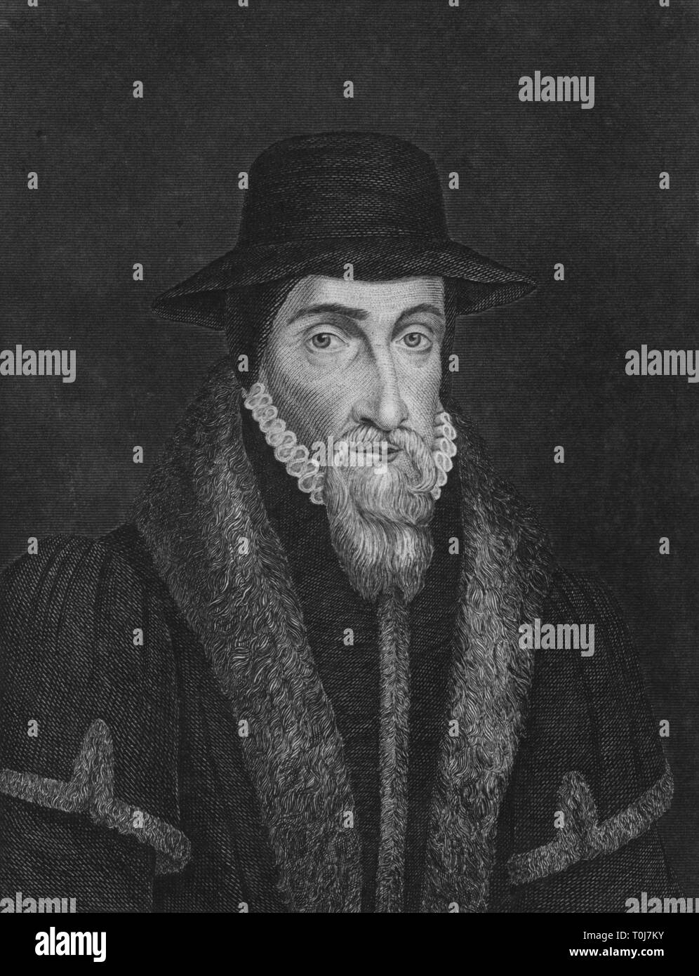 'John Foxe', (19th century). Creator: Unknown Stock Photo - Alamy