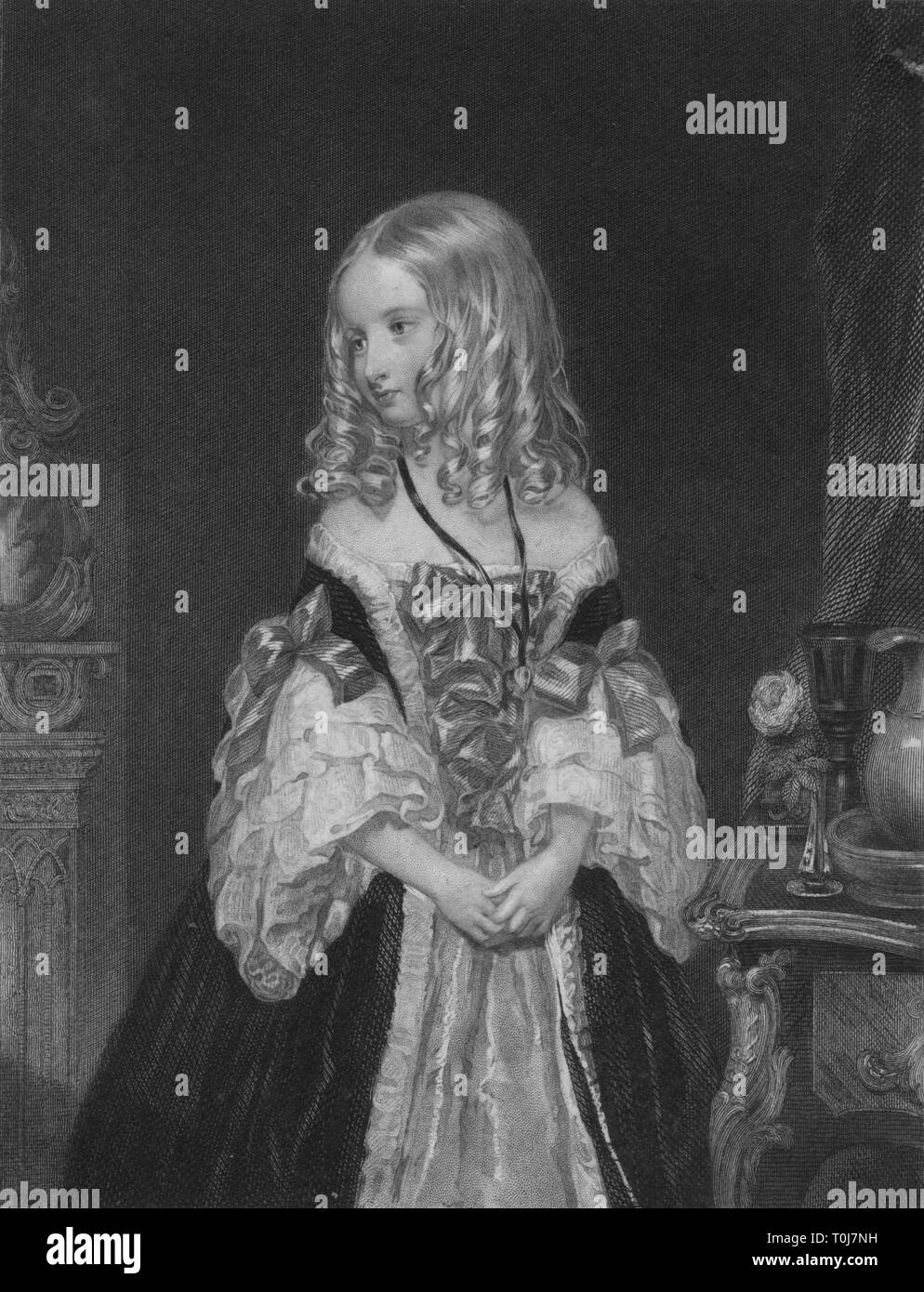 'Elizabeth Duchess of Argyll', 1900. Creator: Henry Thomas Ryall Stock ...