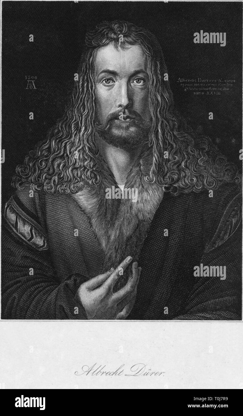 Engraving by albrecht durer Black and White Stock Photos & Images - Alamy