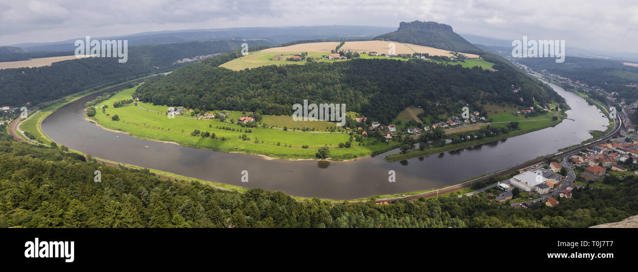Elbe Valley, Germany - a Unesco World Heritage city in its Dresden ...