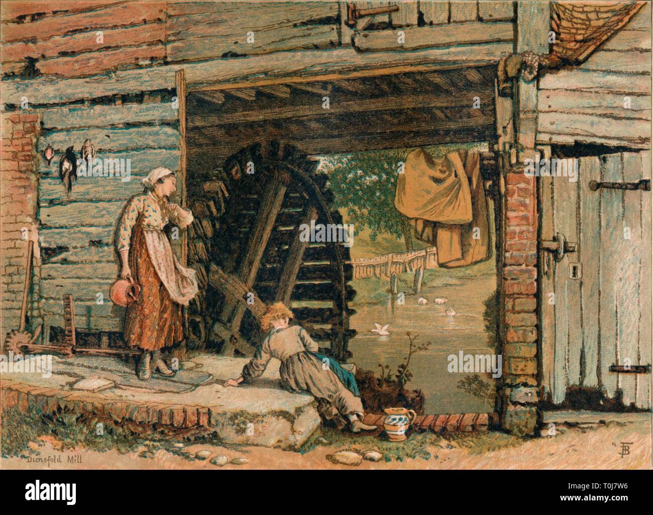 Victorian watermill hi-res stock photography and images - Alamy