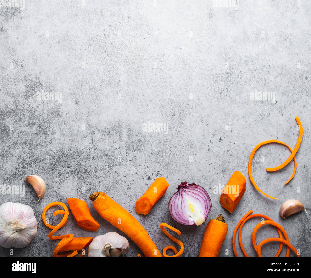 Food and cooking background Stock Photo - Alamy