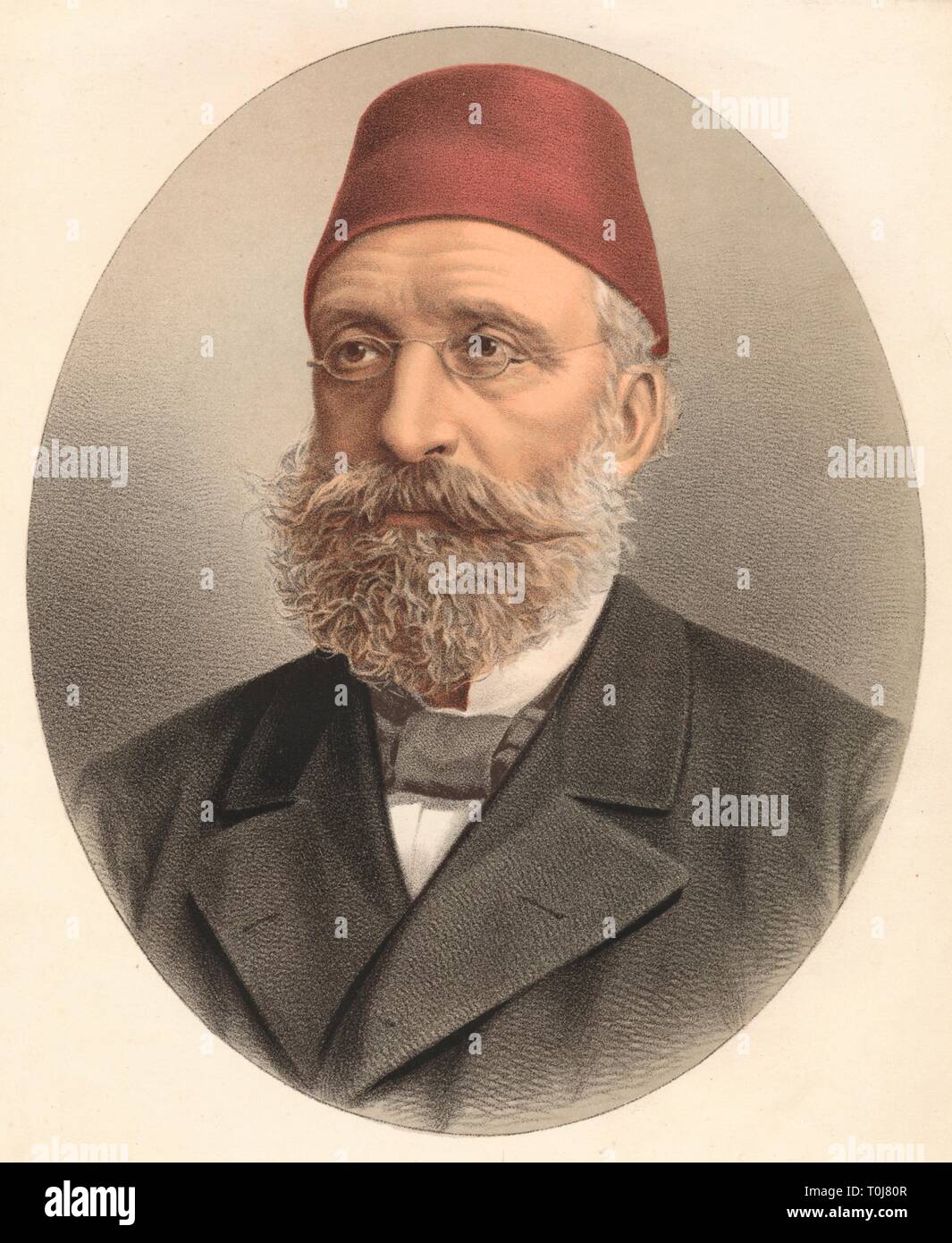 'Midhat Pasha', (late 19th century). Creators: Cassell, Petter & Galpin ...