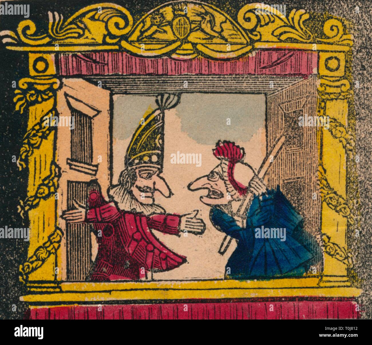 Mr punch 19th century hi-res stock photography and images - Alamy