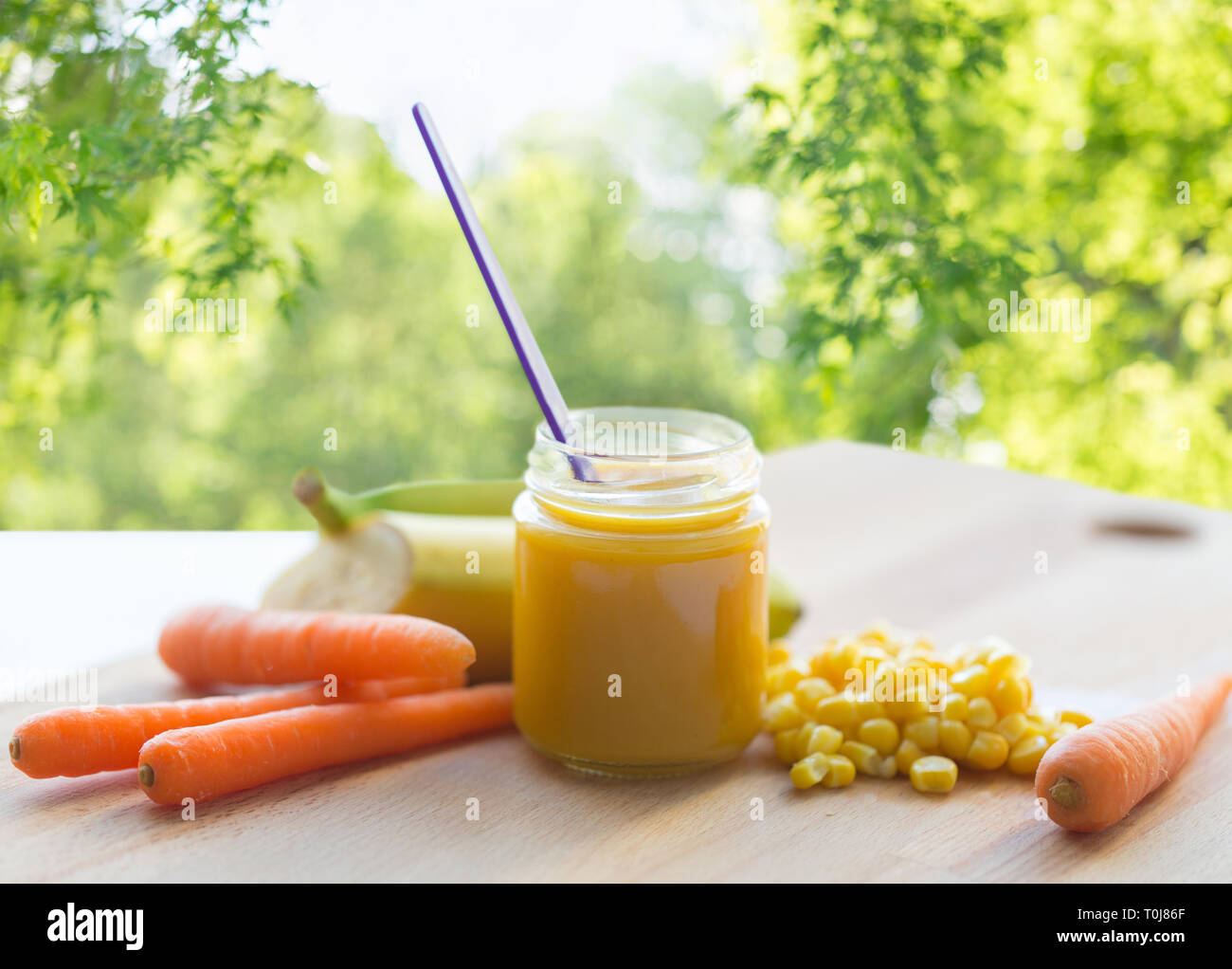 Fruits puree hi-res stock photography and images - Alamy