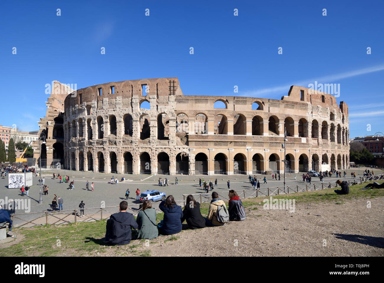 The exterior of the coliseum hi-res stock photography and images - Alamy