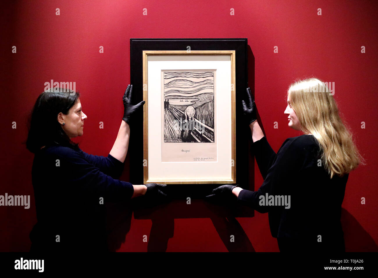 The scream 1895 edvard munch hi-res stock photography and images - Alamy