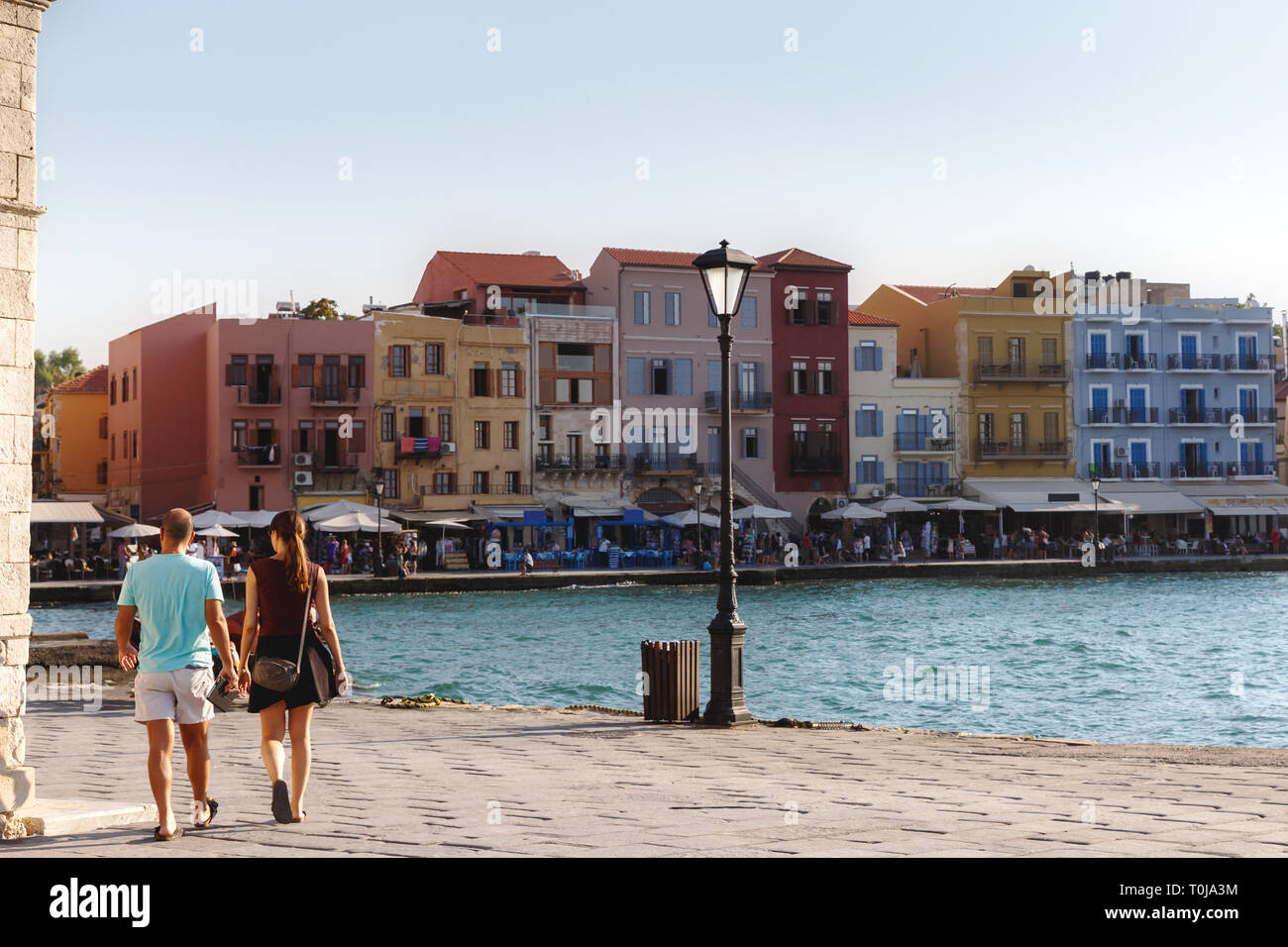 Water city crete hi-res stock photography and images - Alamy
