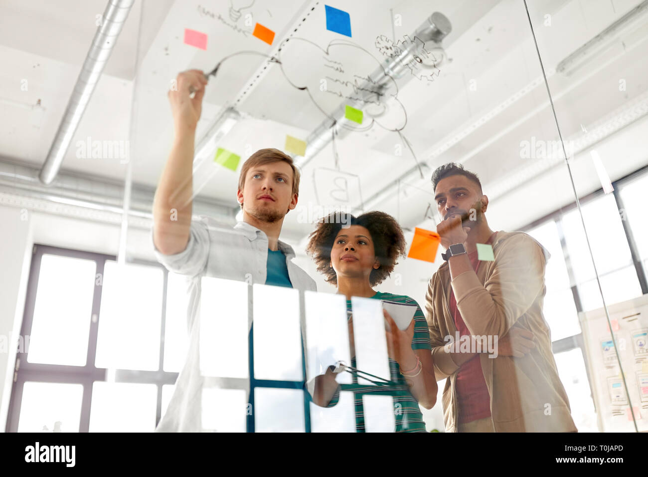 Office smart board hi-res stock photography and images - Alamy