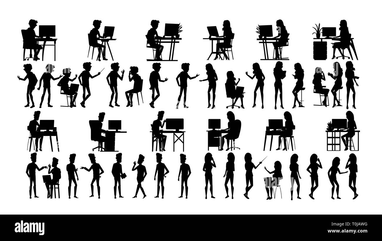 Professionals Silhouette