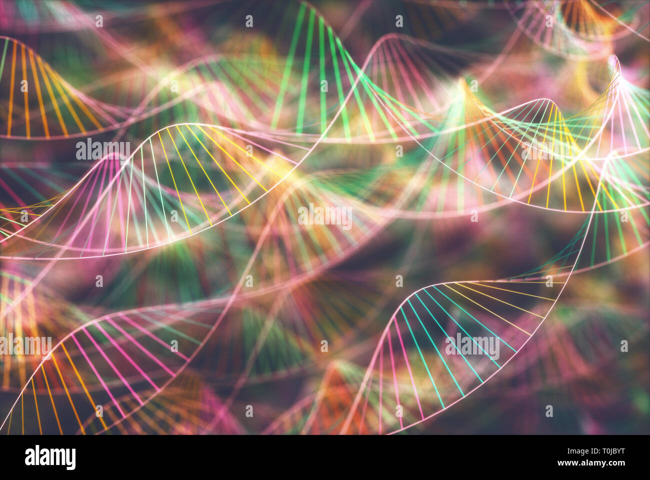 Image of genetic codes DNA. Concept image for use as background ...