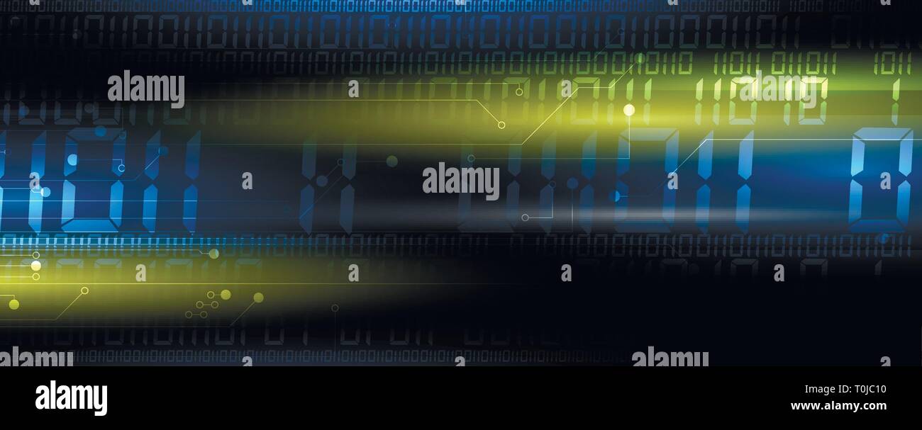 Conceptual technology illustration of artificial intelligence. Abstract ...