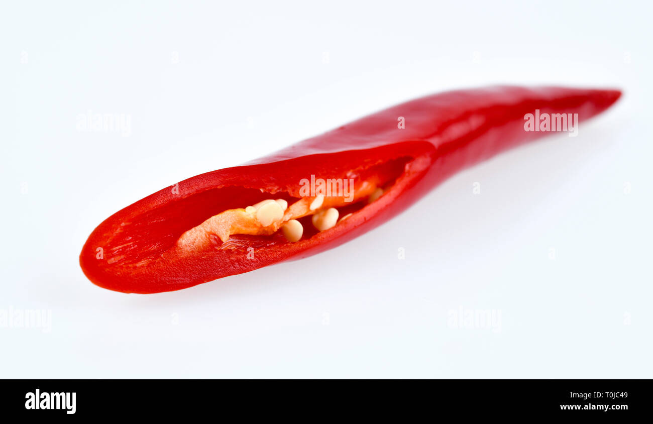 Chilli cut open hi-res stock photography and images - Alamy