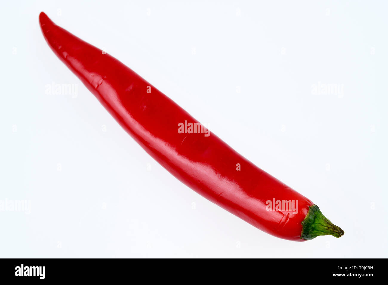 Red chilli pod, studio admission, Rote Chilischote, Studioaufnahme ...