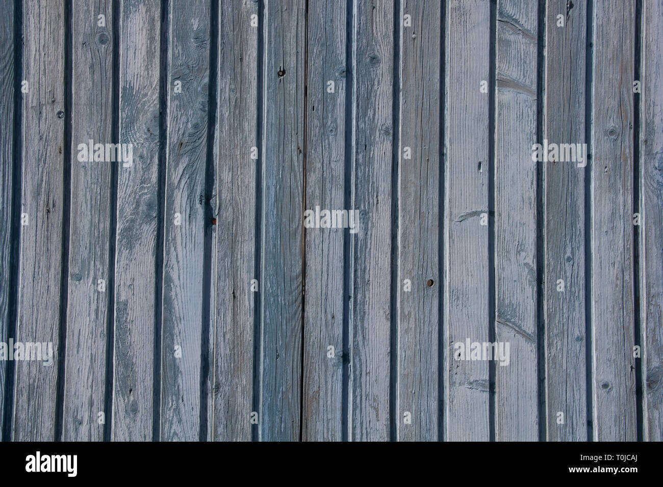 The texture of the wooden fence is old blue. Old wooden fence. Blue ...