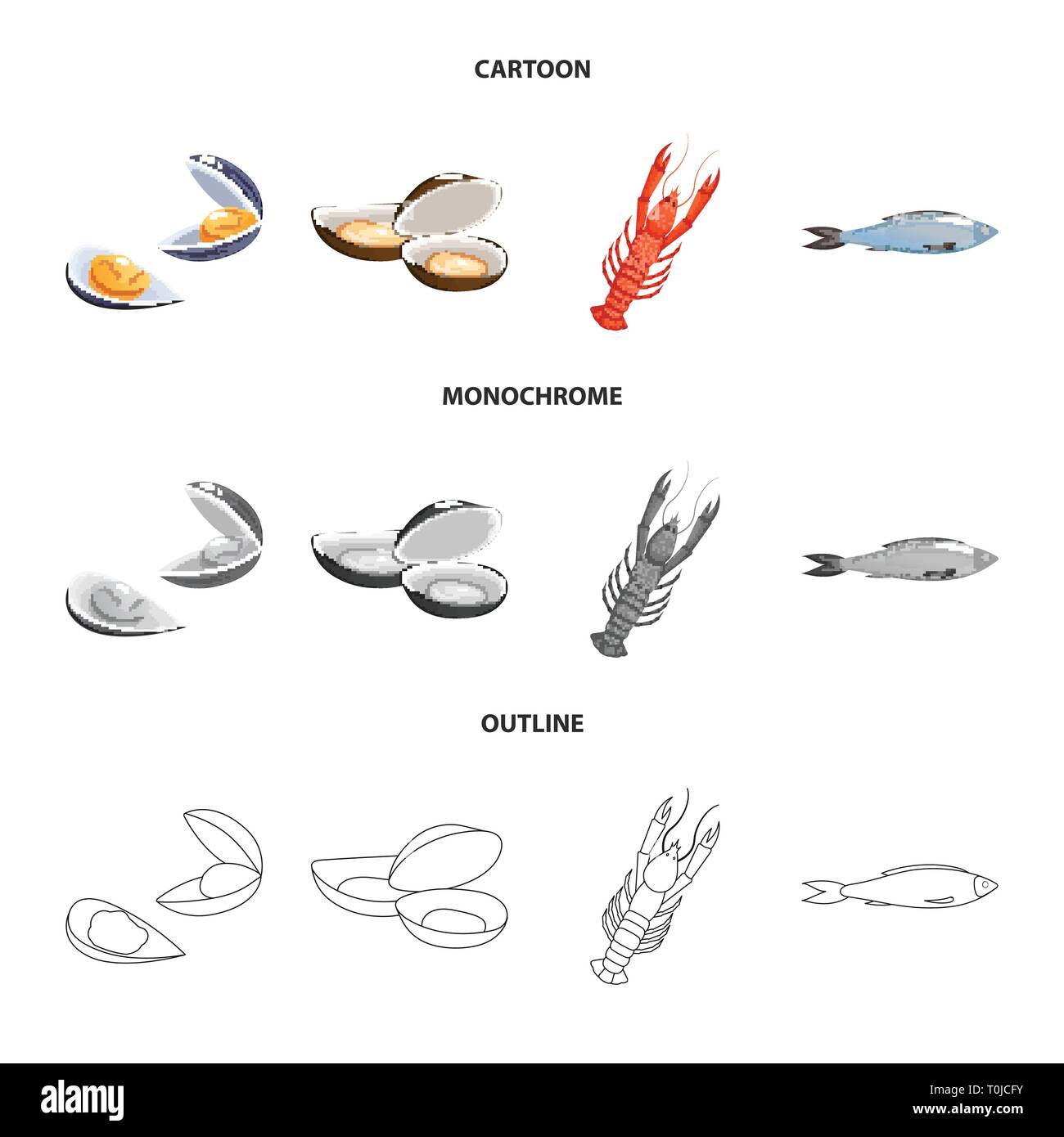 Phosphorus shell Stock Vector Images - Alamy