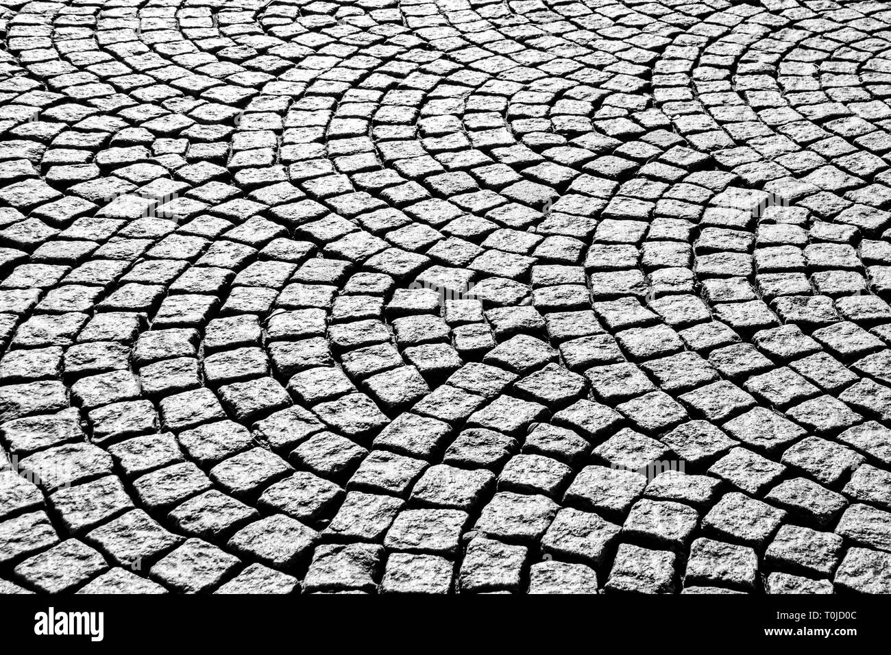 Footpath paving stone pattern Stock Photo - Alamy