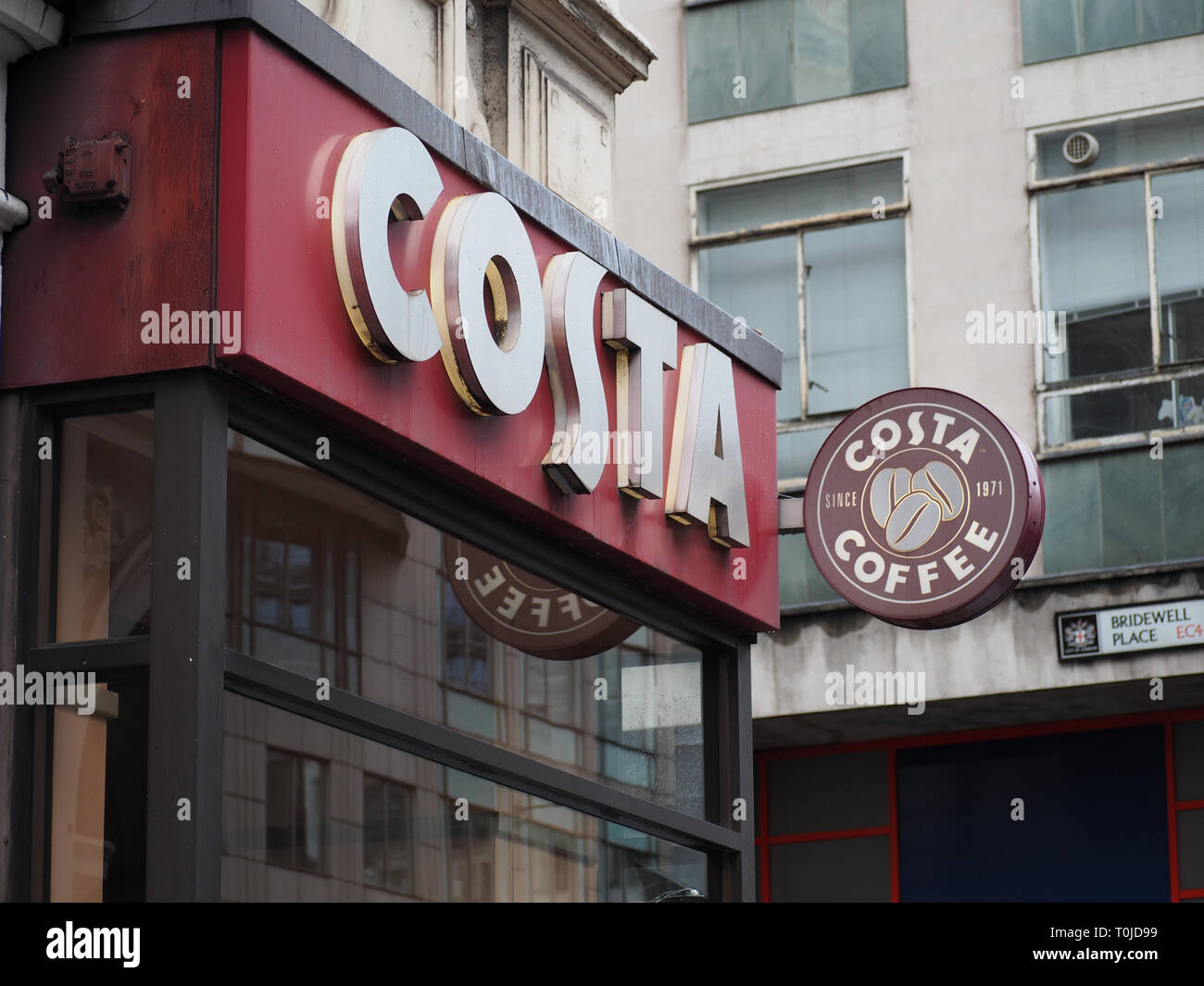 Costa Coffe shop, London, England, UK Stock Photo - Alamy