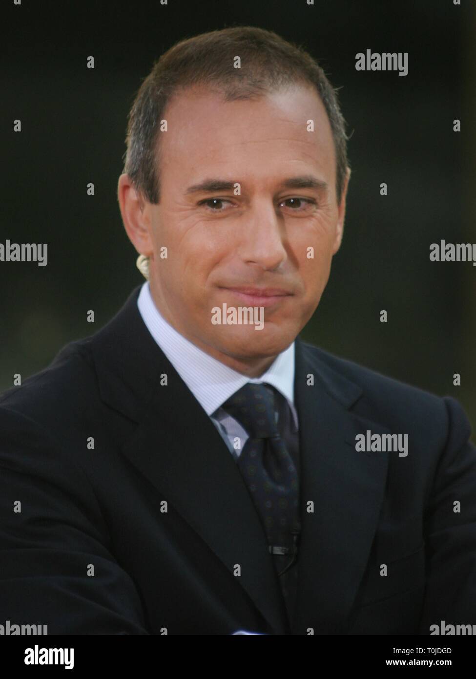 MATT LAUER AT THE TODAY SHOW'S SUMMER CONCERT SERIES AT NBC STUDIOS ...